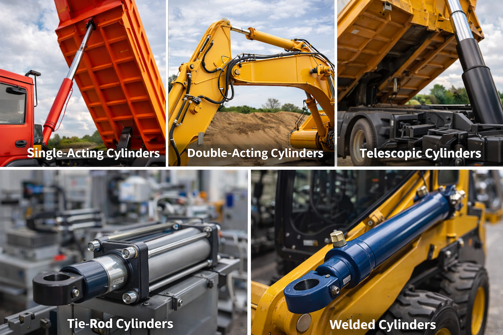 Different Types of Hydraulic Cylinders and Their Applications