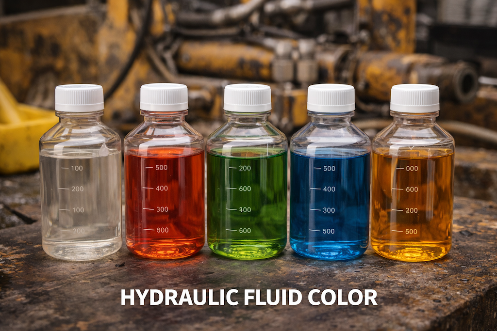 What Color is Hydraulic Fluid? Types and Their Meanings
